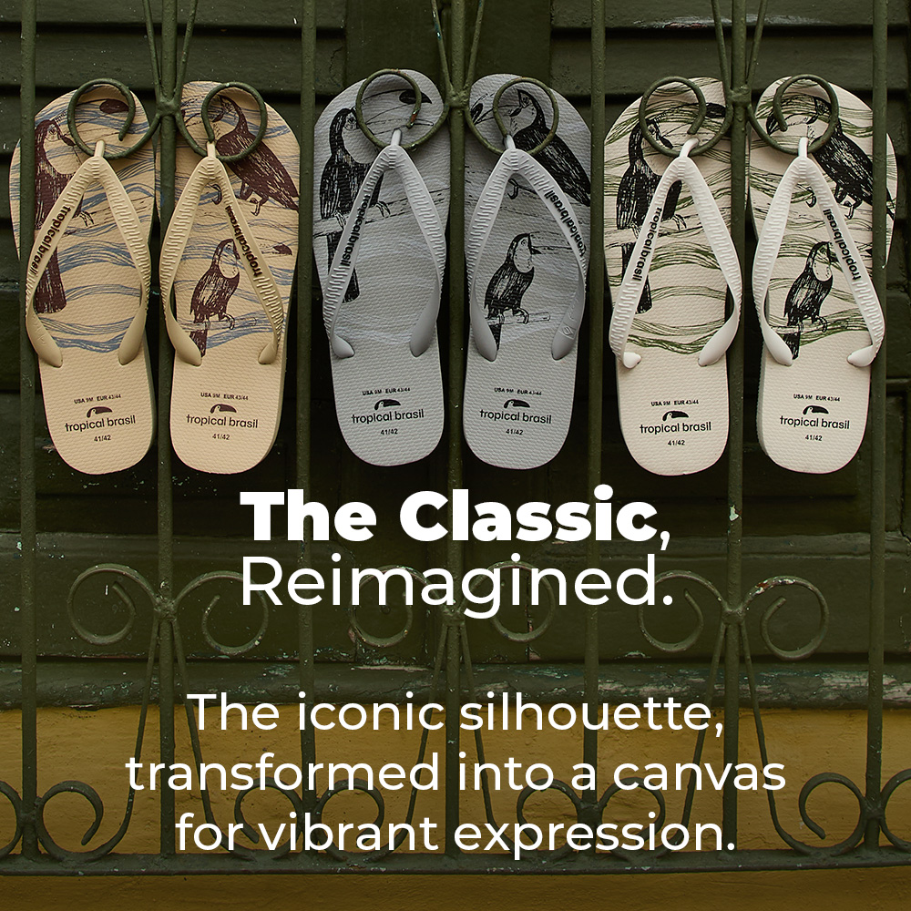 Tropical Brasil USA | Authentic Brazilian Sandals & Flip-Flops